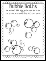 National Bubble Bath Day: FREE PRINTABLE Coloring Page with Fun Fact ...