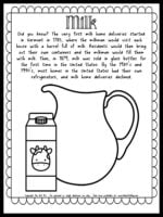 National Milk Day: FREE PRINTABLE Coloring Page with Fun Fact! - The ...