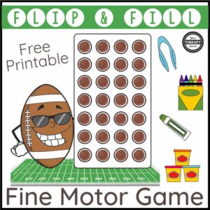 Football Activities and Free Printables for Kids - The Art Kit
