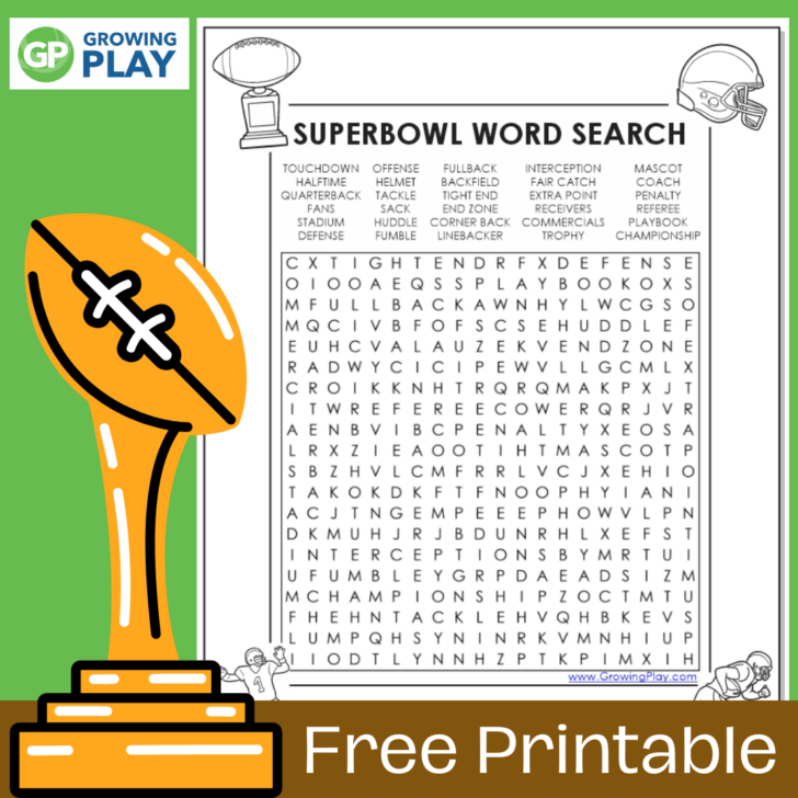 Football Activities and Free Printables for Kids - The Art Kit