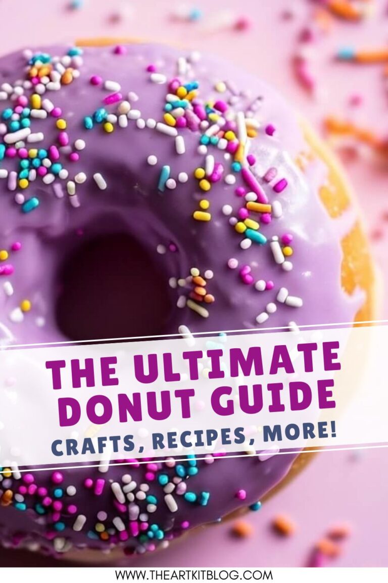 The Ultimate Donut Guide: Crafts, Recipes, and More! - The Art Kit