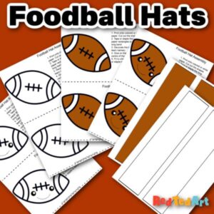 Football Activities and Free Printables for Kids - The Art Kit
