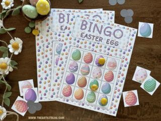 Easter Egg Bingo: FREE Printable! - The Art Kit