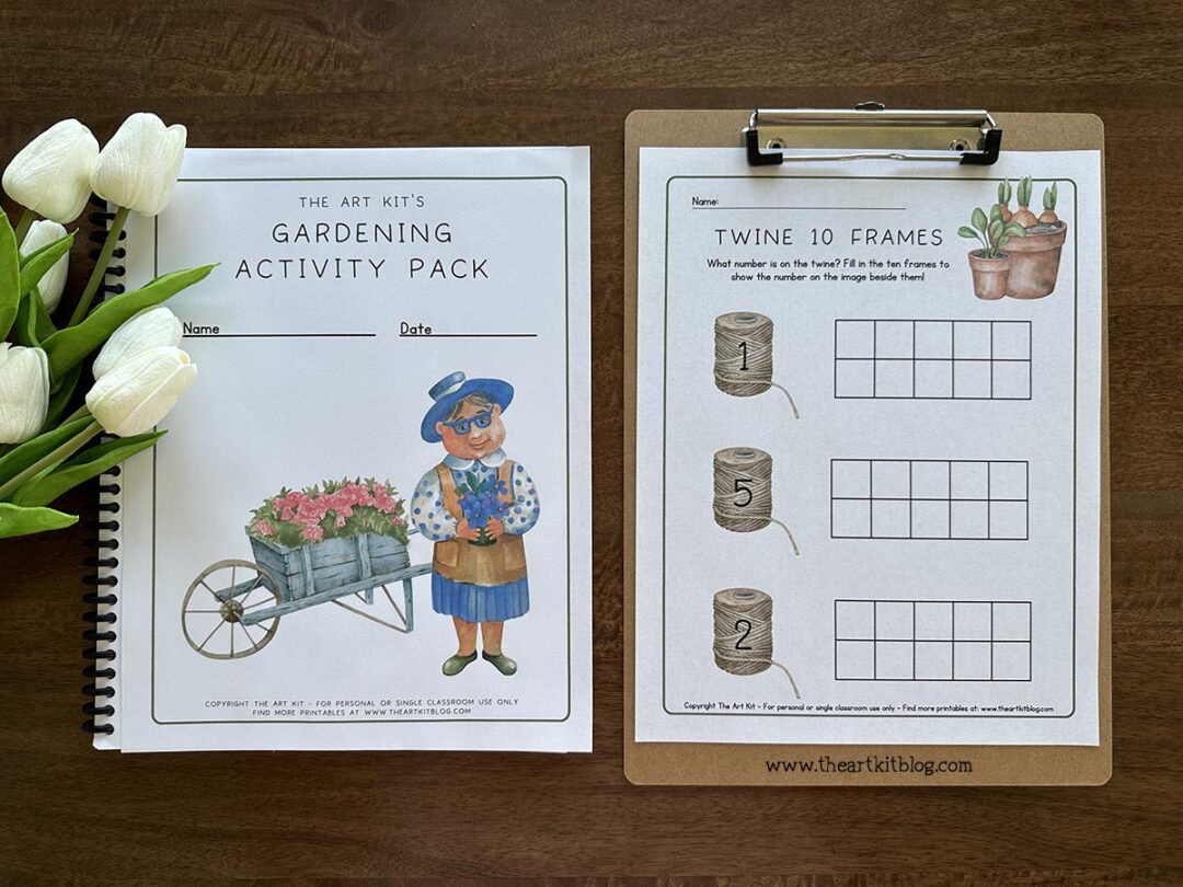 The Art Kit - Coloring pages and printables for kids