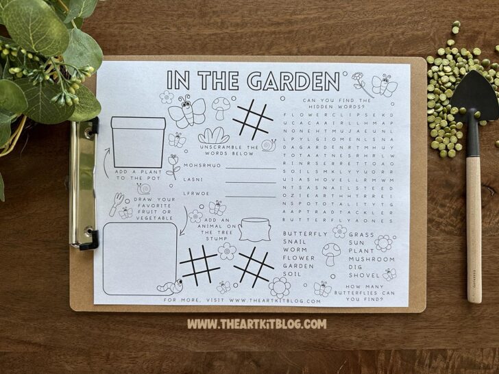 Activity Placemats Archives - The Art Kit