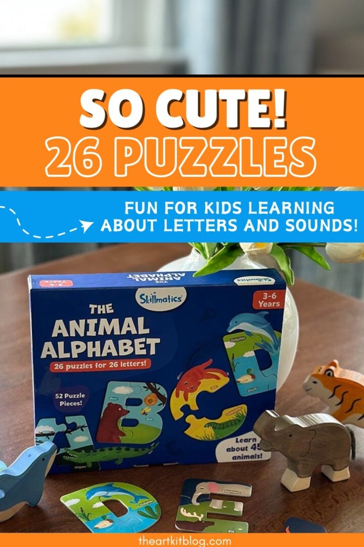 The Animal Alphabet Puzzle by Skillmatics - A Timberdoodle Review ...