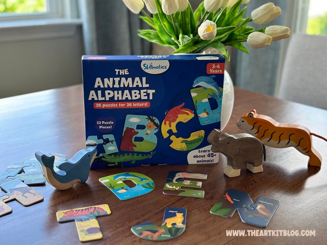The Animal Alphabet Puzzle by Skillmatics - A Timberdoodle Review ...
