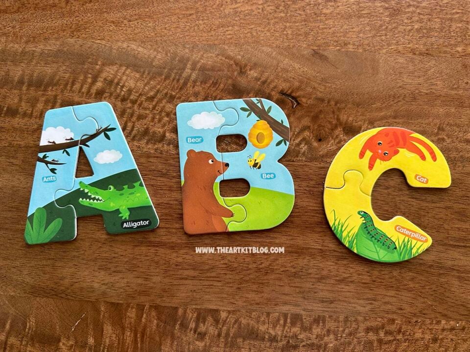 The Animal Alphabet Puzzle by Skillmatics - A Timberdoodle Review ...
