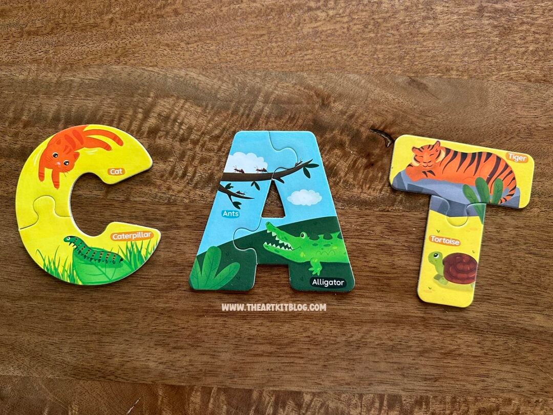 The Animal Alphabet Puzzle by Skillmatics - A Timberdoodle Review ...