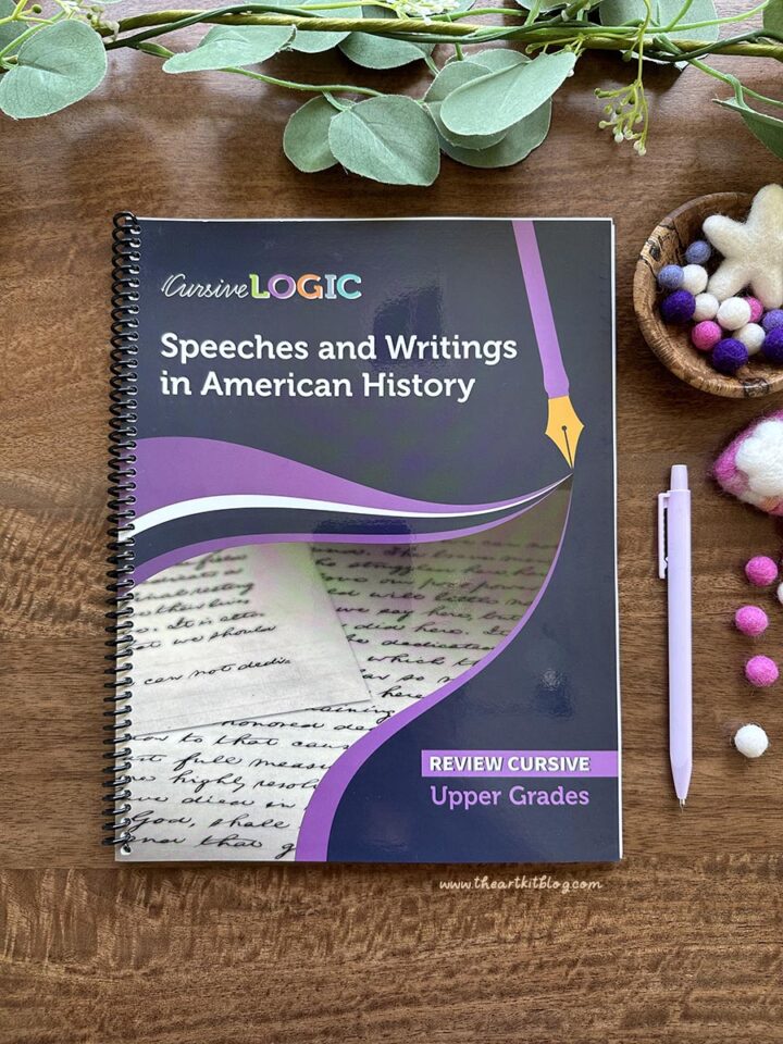 CursiveLogic Review: Handwriting for the Upper Grades - The Art Kit