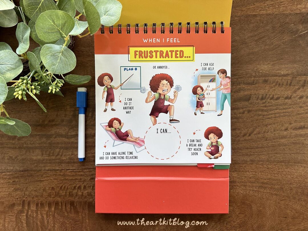 Learn About Feelings: Flip Book for Kids! Review! - The Art Kit