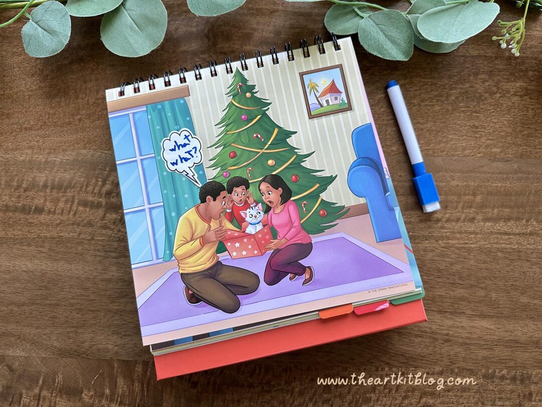 Learn About Feelings: Flip Book for Kids! Review! - The Art Kit