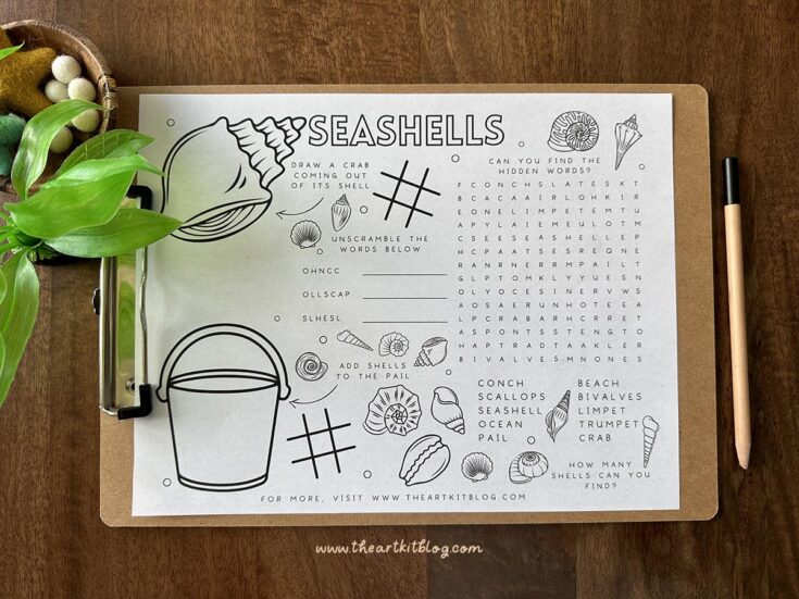 Activity Placemats Archives - The Art Kit