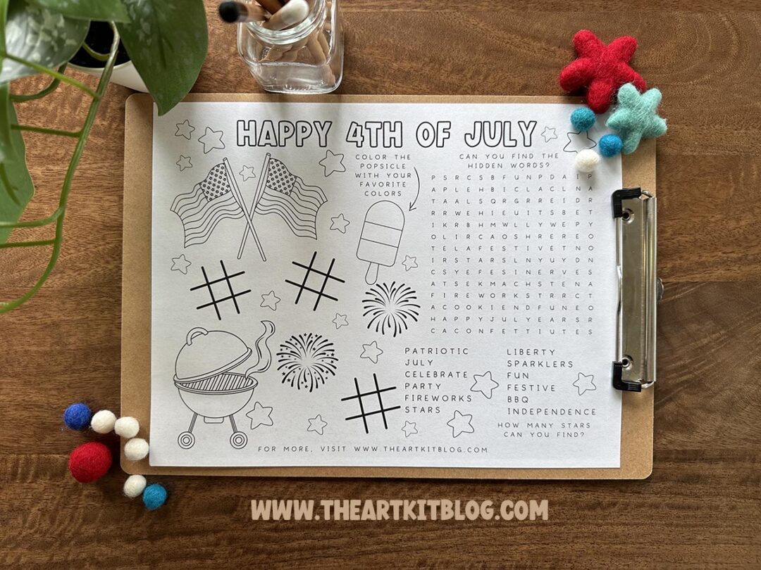 Activity Placemats Archives - The Art Kit