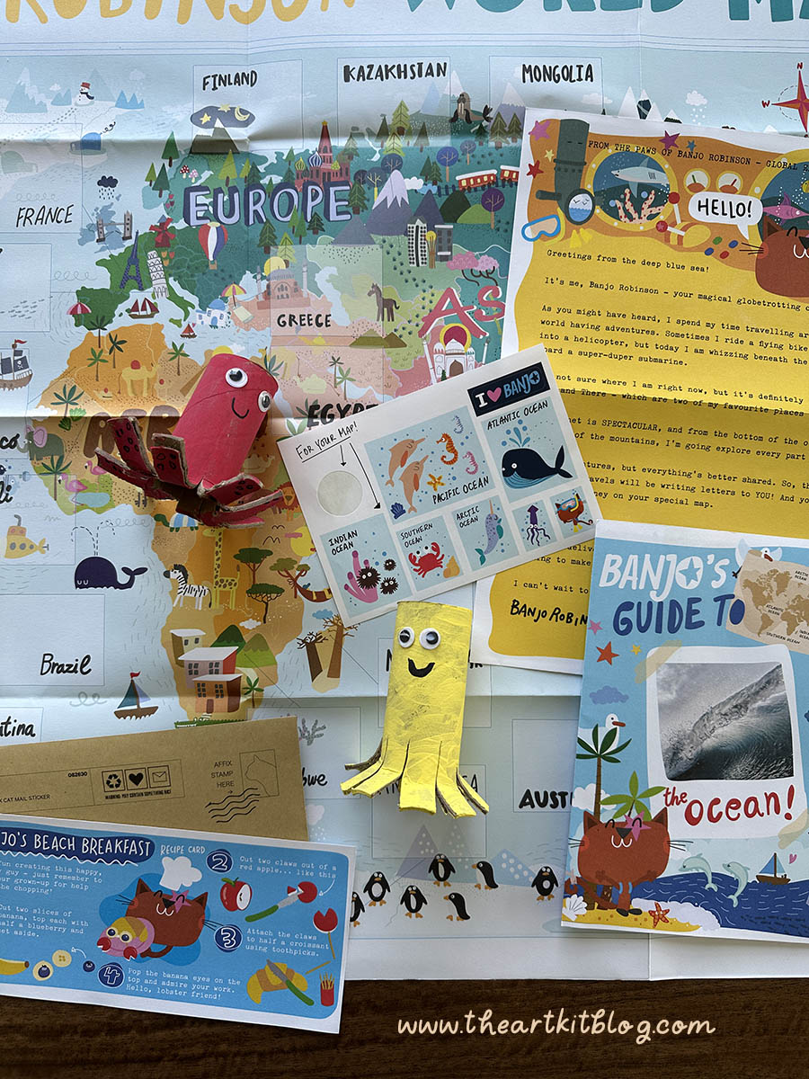 FREE Activity Pack for Kids: Banjo Robinson! - The Art Kit