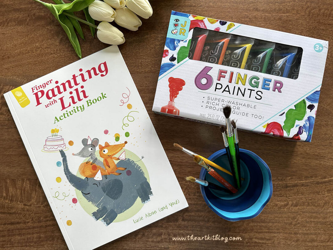 Finger Painting with Lili Activity Book + Finger Paints Review - The ...
