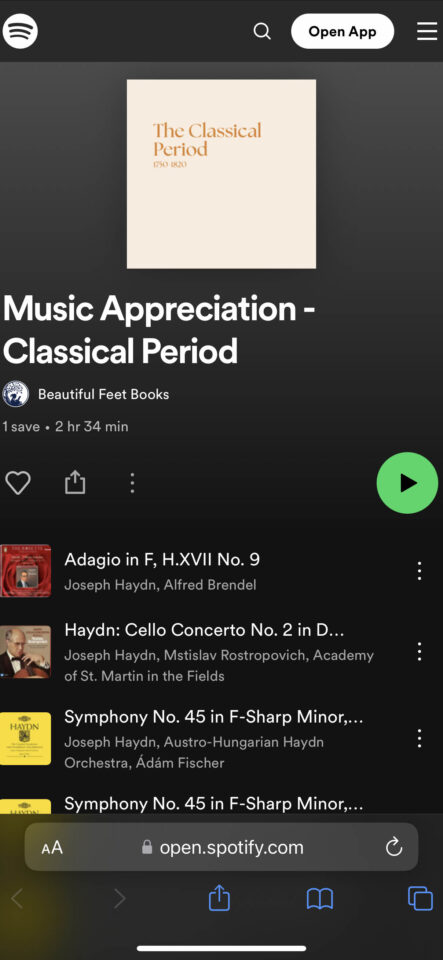 Homeschool Music Appreciation Curriculum: A Beautiful Feet Books Review ...