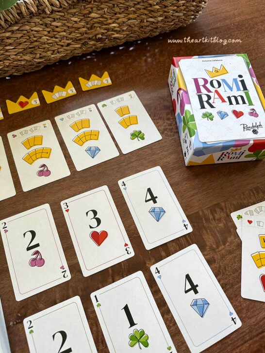 Romi Rami: Rummy-Style Card Game Review - The Art Kit