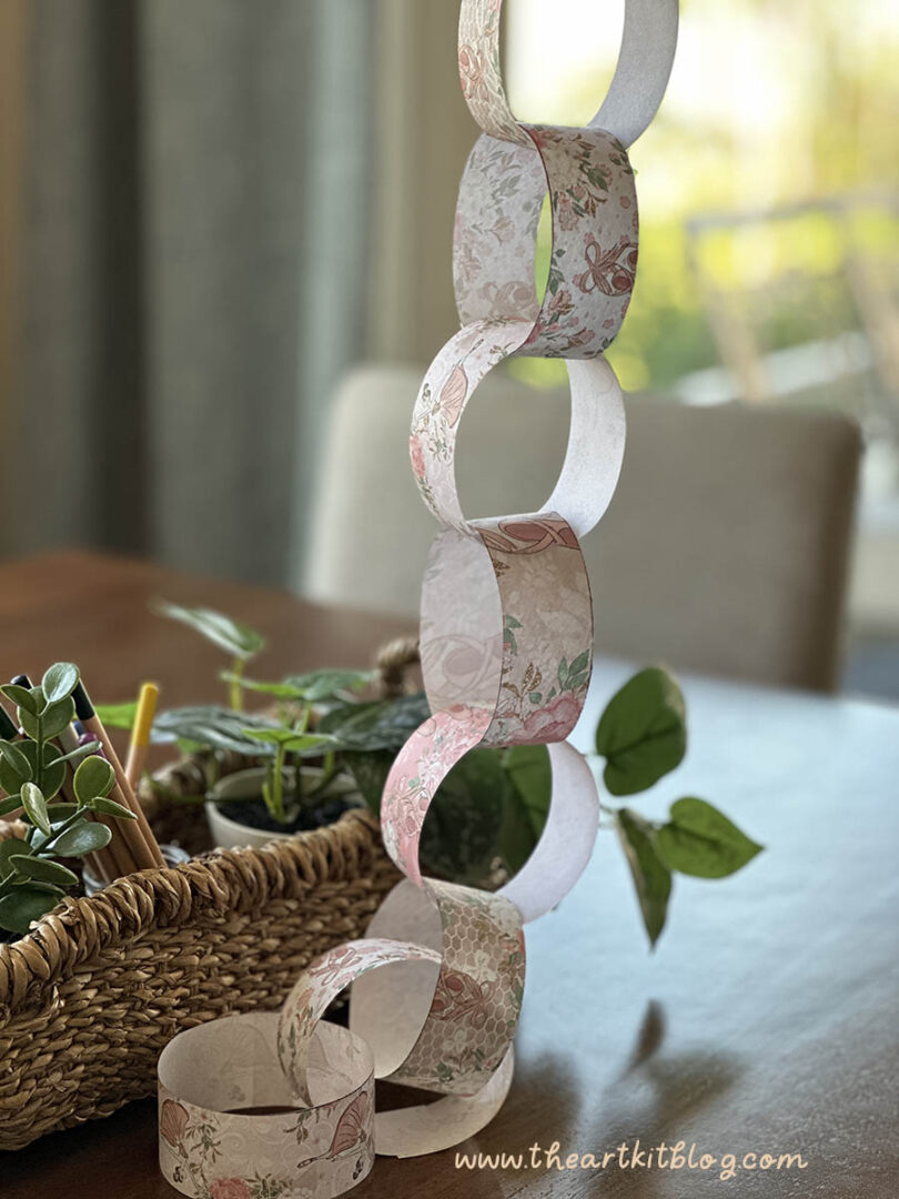 Ballet Paper Chains - FREE Printable! - The Art Kit