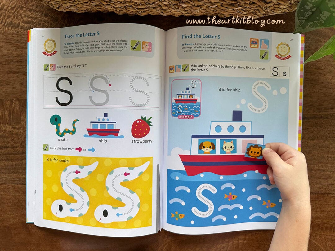 Play Smart Alphabet Activity Book: Review - The Art Kit