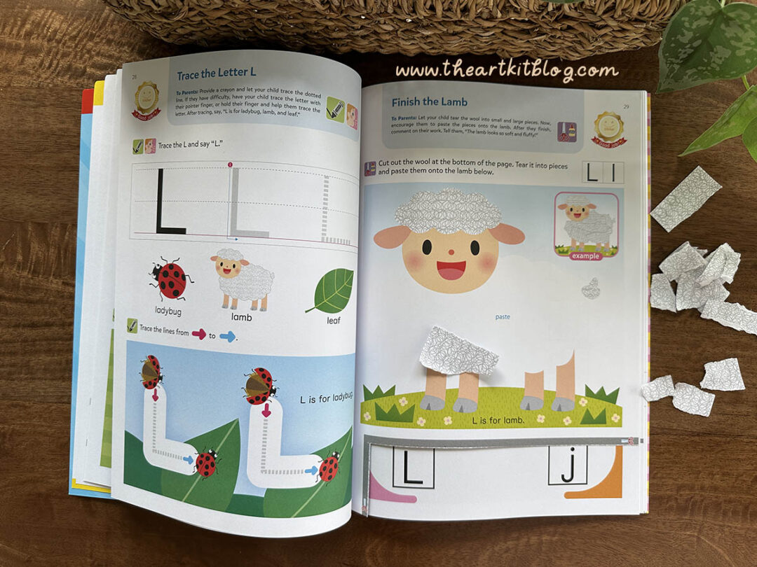 Play Smart Alphabet Activity Book: Review - The Art Kit