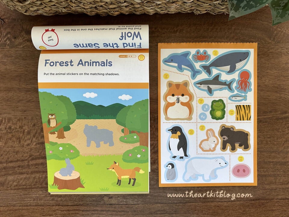 Sticker Learning Set: Book Review - The Art Kit
