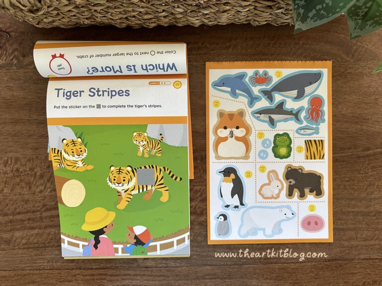 Sticker Learning Set: Book Review - The Art Kit