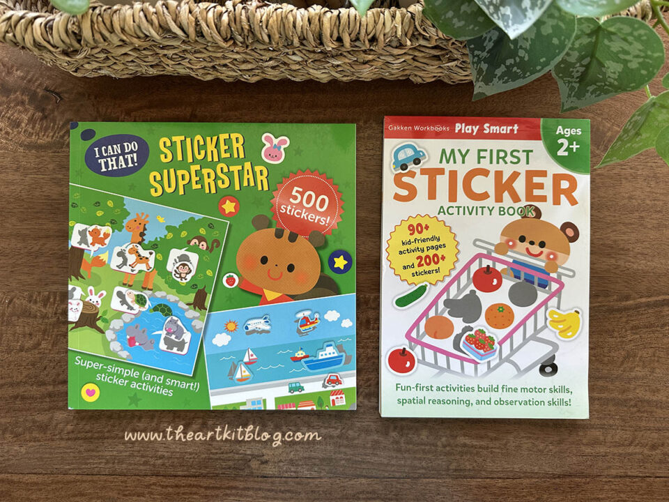 Sticker Learning Set: Book Review - The Art Kit