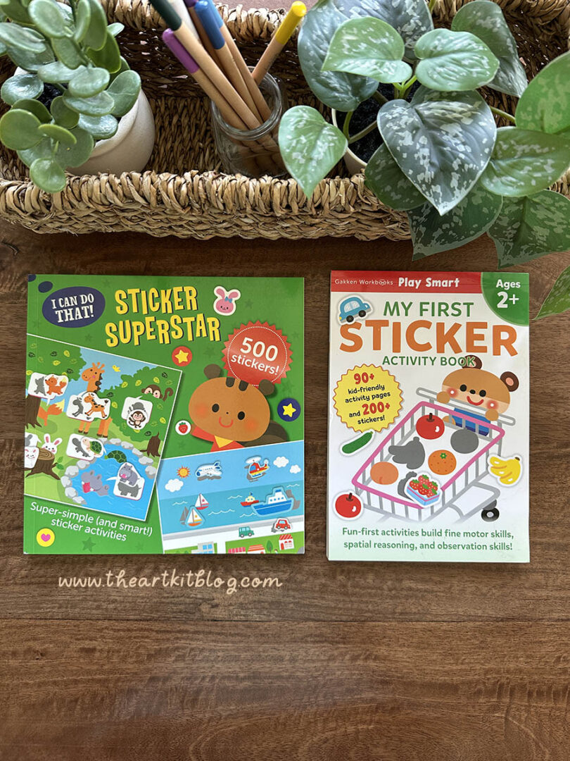Sticker Learning Set: Book Review - The Art Kit