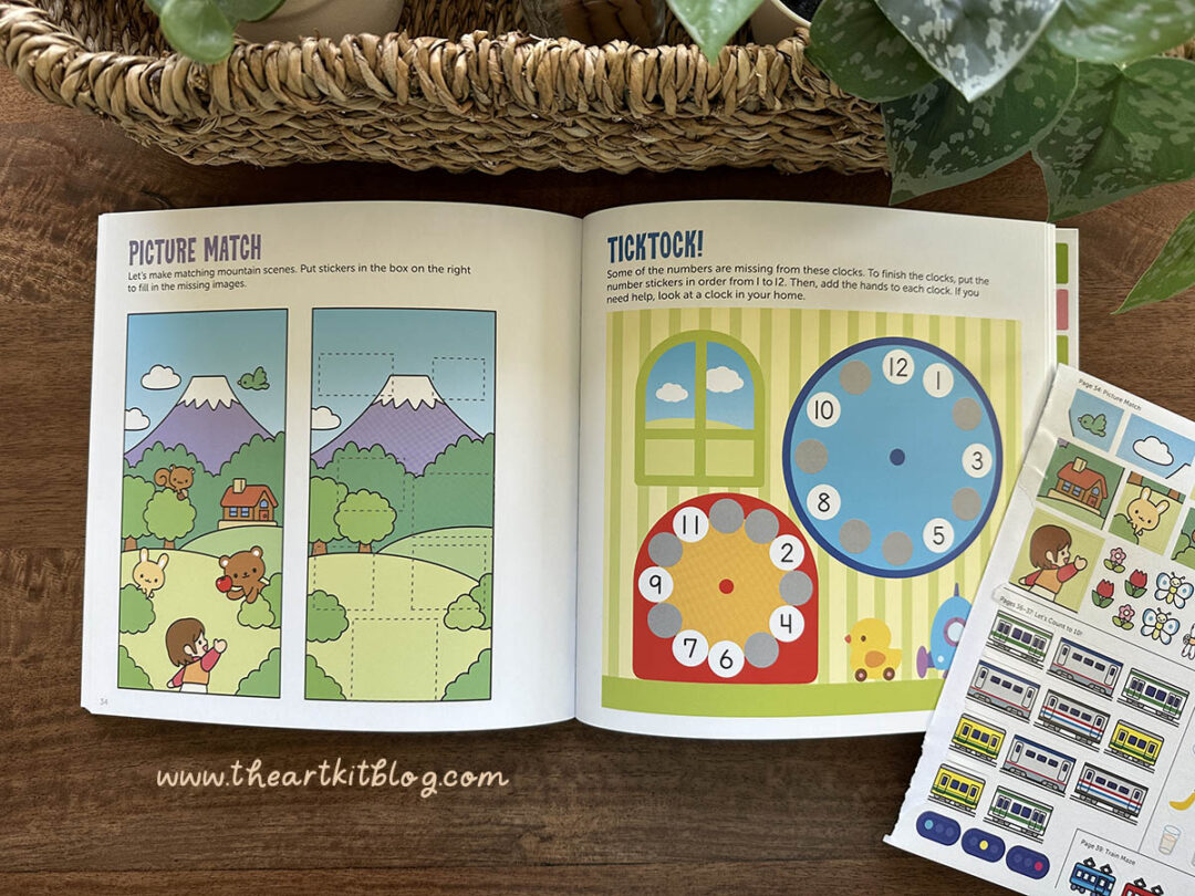 Sticker Learning Set: Book Review - The Art Kit