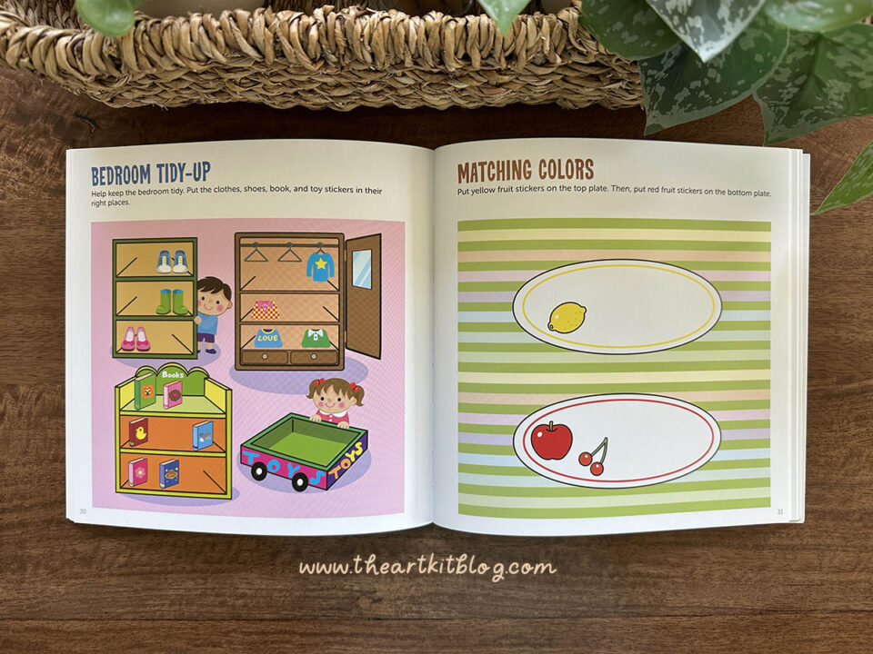 Sticker Learning Set: Book Review - The Art Kit