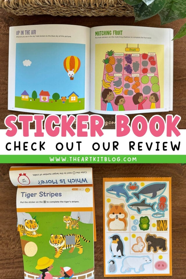 Sticker Learning Set: Book Review - The Art Kit