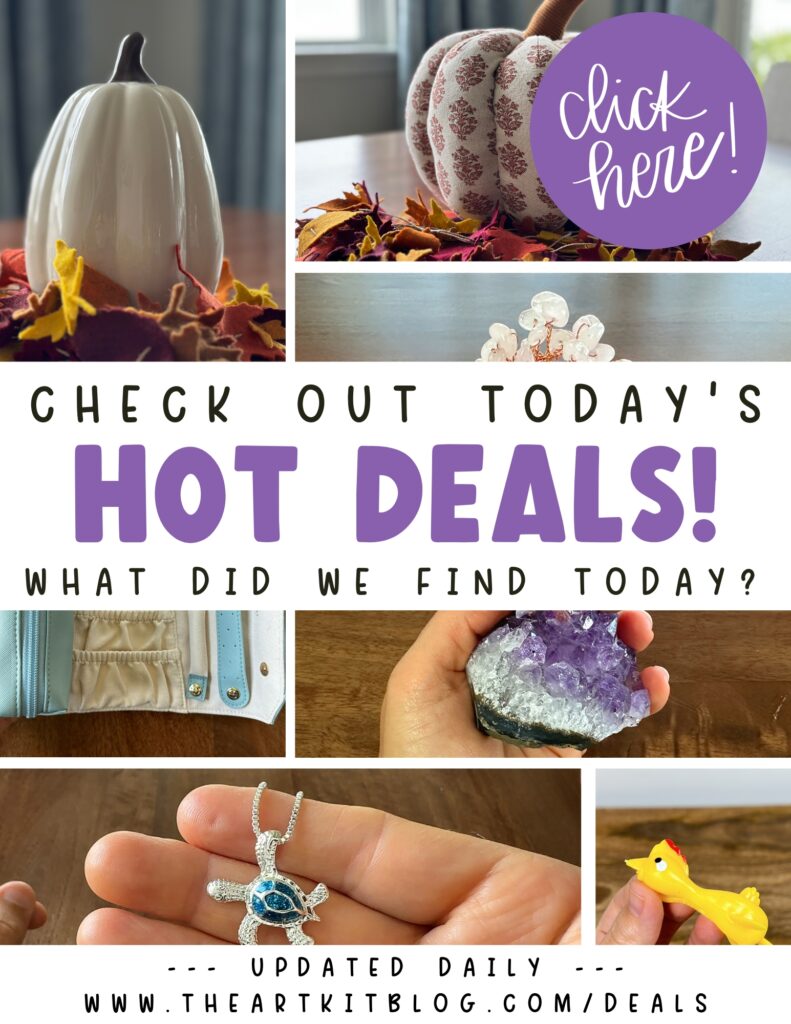Daily Deals + Coupon Codes to Favorite Shops - The Art Kit