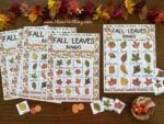 Fall Leaves Bingo: Printable Game - The Art Kit