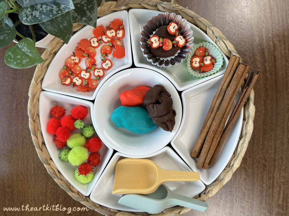 How to Make Cinnamon Apple Playdough – Perfect Fall Activity for Kids ...