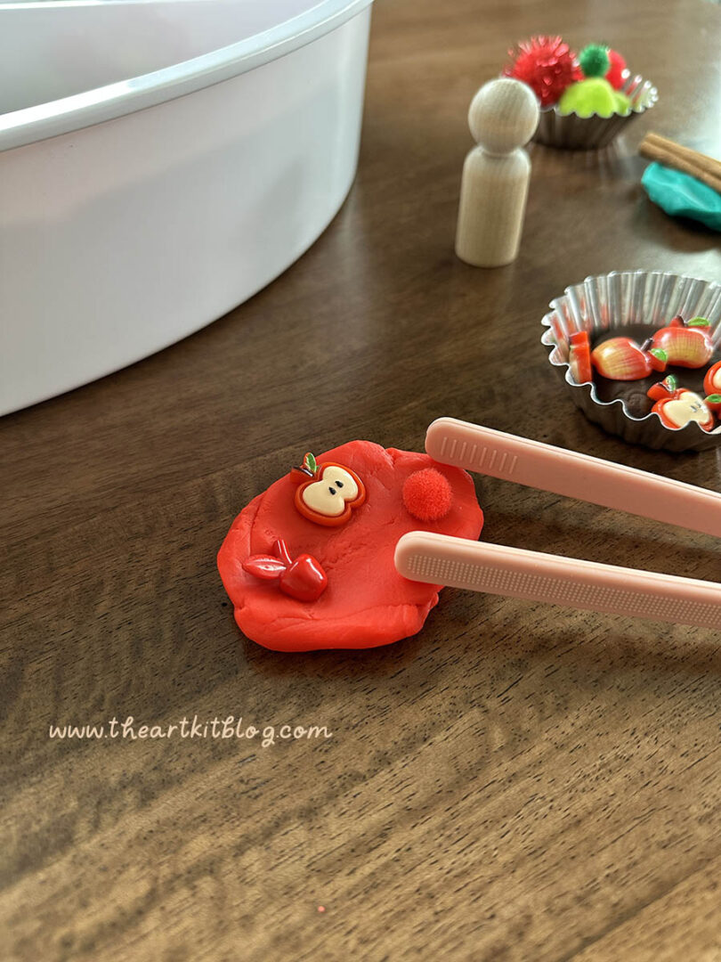How to Make Cinnamon Apple Playdough – Perfect Fall Activity for Kids ...