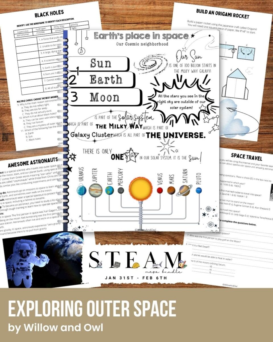 Exploring Outer Space - The Art Kit