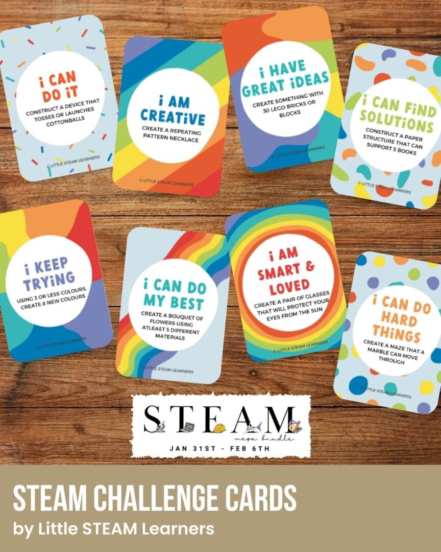STEAM Challenge Cards - The Art Kit