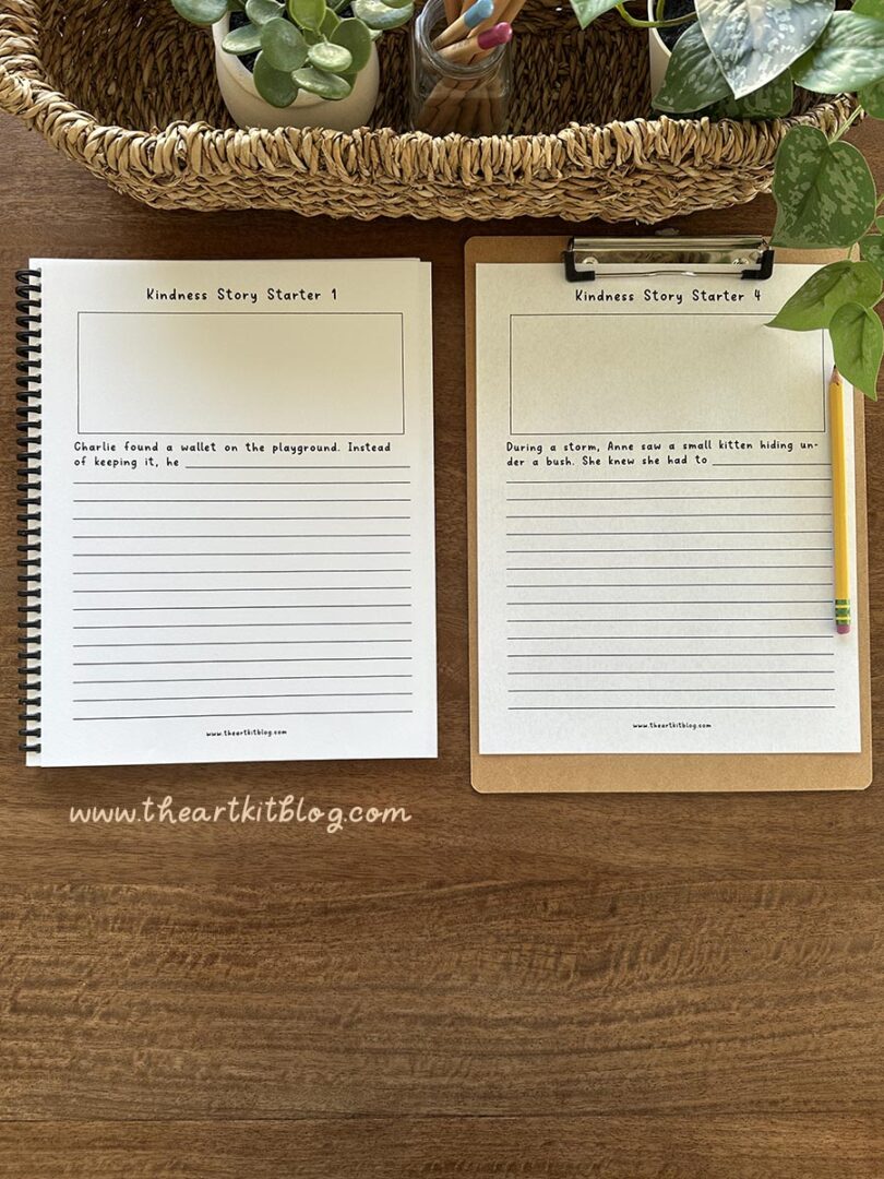 Free Printable: 10 Story Starters to Spark Kindness and Imagination in ...