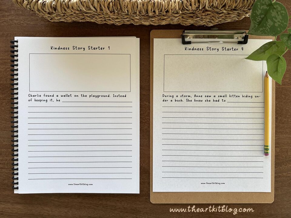 Free Printable: 10 Story Starters to Spark Kindness and Imagination in ...