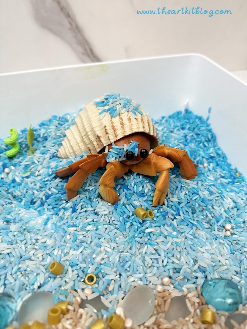 Beach Sensory Bin - The Art Kit