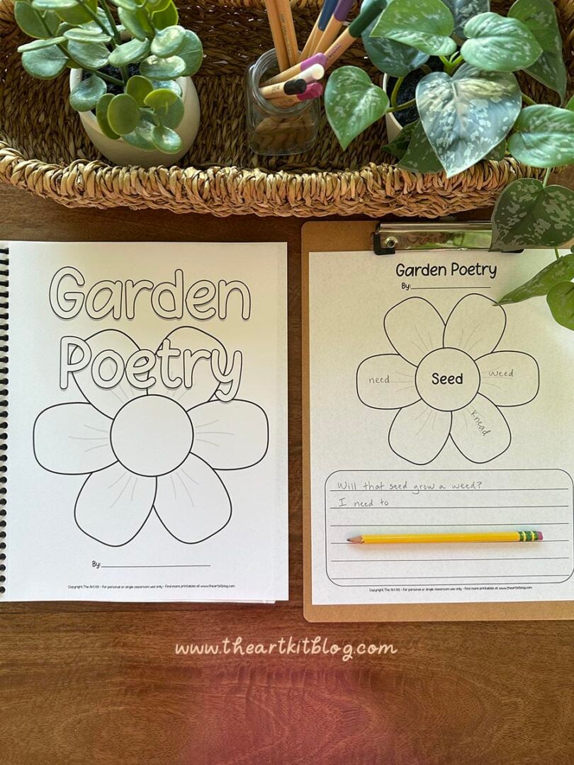 Gardening and Spring Poetry Printable for Kids! - The Art Kit