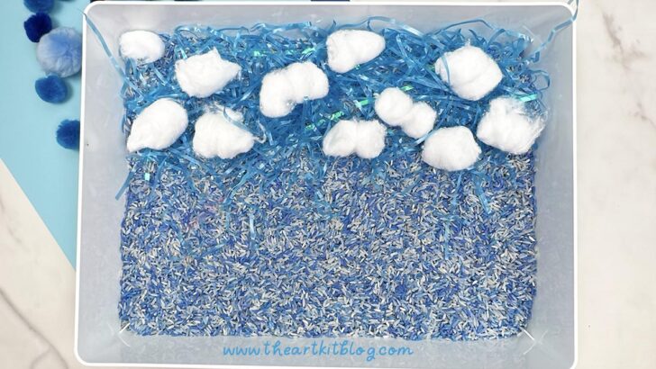 Weather Sensory Bin + Giveaway! - The Art Kit