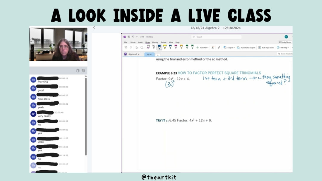 Review of Mrs. Peters’ Math, Online Math Classes (Grade 6) - The Art Kit