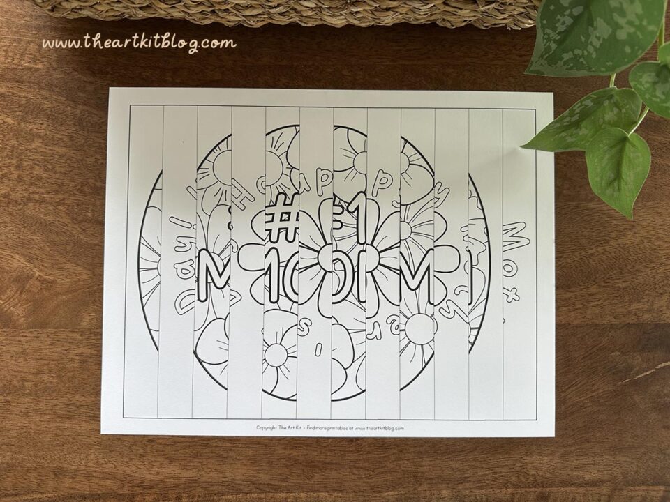 Happy Mother's Day Agamograph Card: Free Printable! - The Art Kit