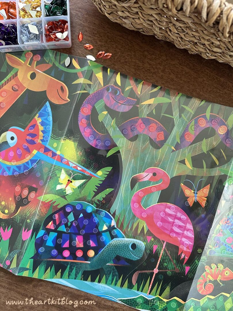 Jewel Art Poster: Timberdoodle Review - The Art Kit