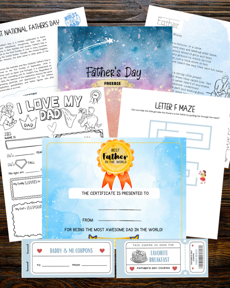 Limited Time FREEBIE: Father's Day Pack! - The Art Kit