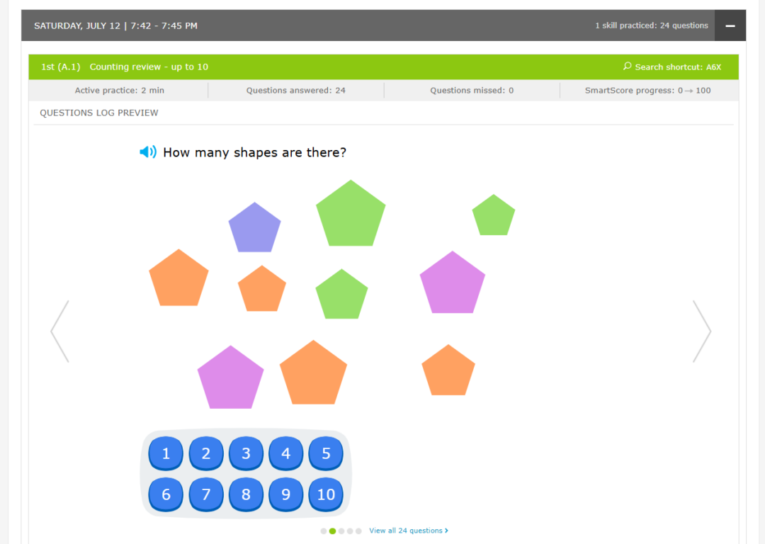 IXL Online Homeschool Curriculum Review - The Art Kit