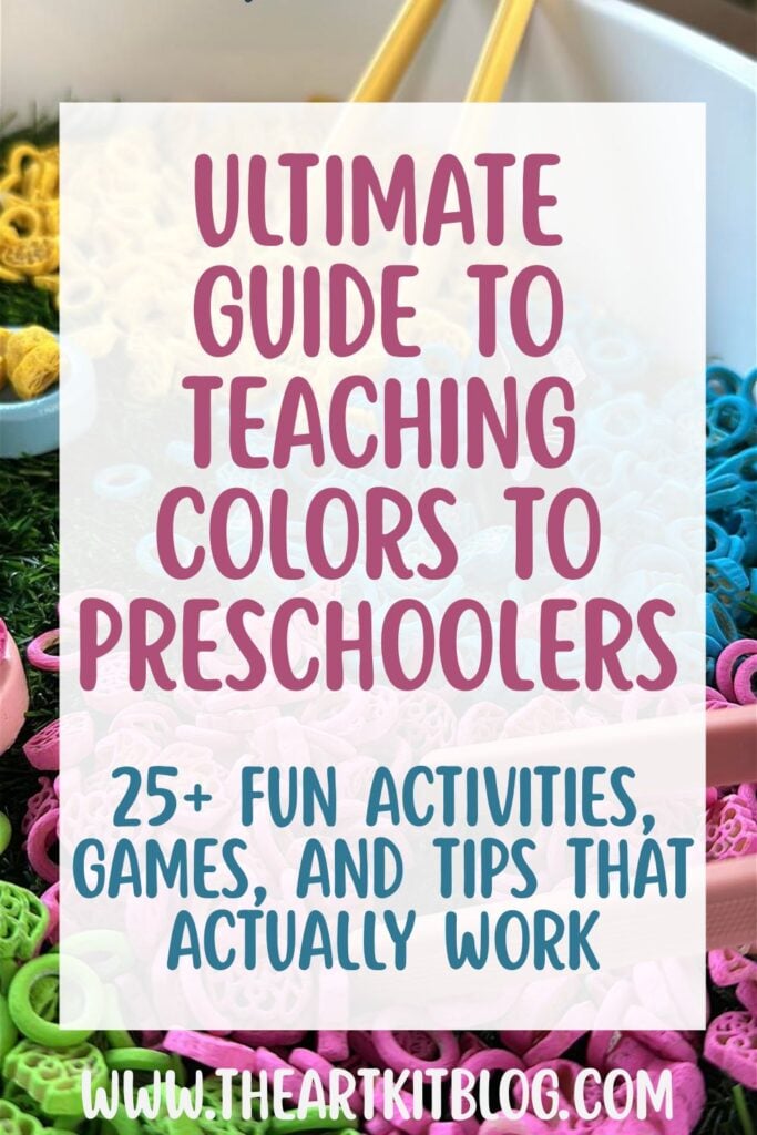 Ultimate Guide to Teaching Colors to Preschoolers: 30+ Fun Activities ...