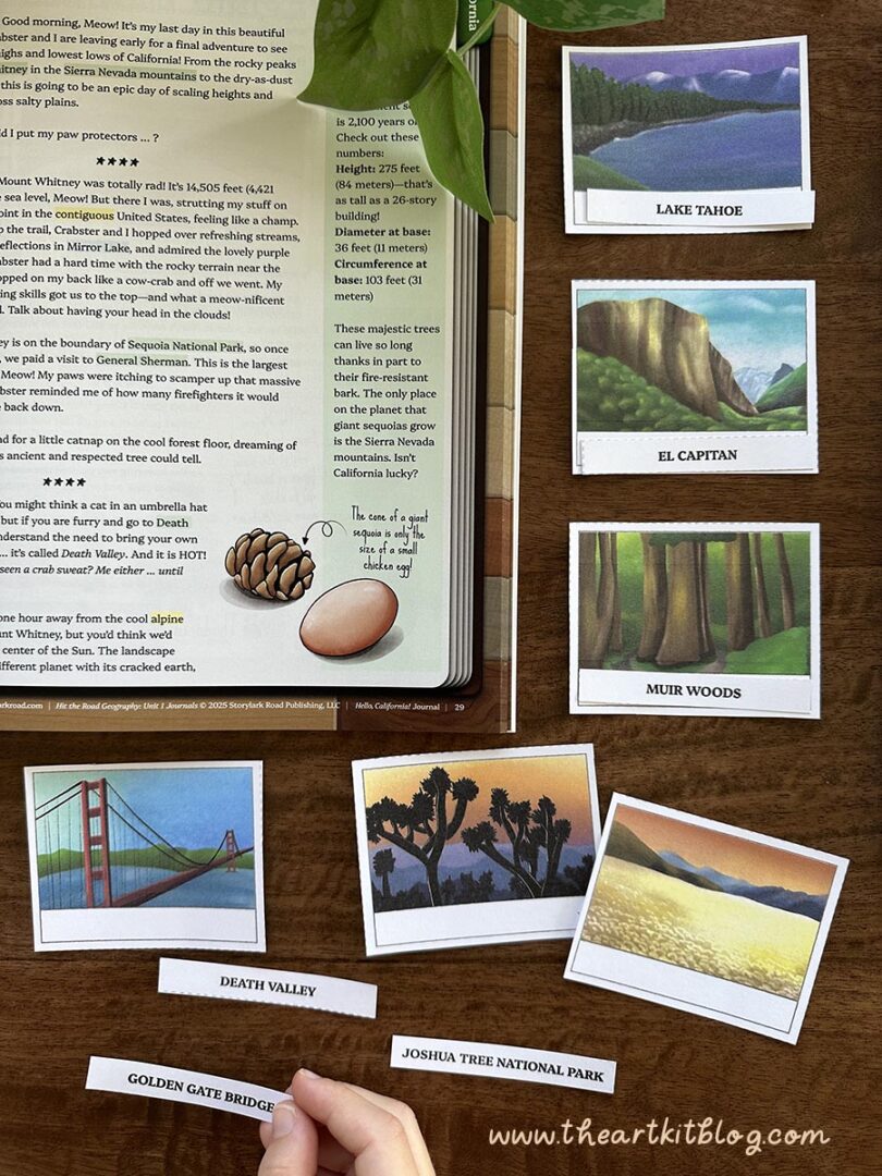 Hit the Road Geography Review - The Art Kit